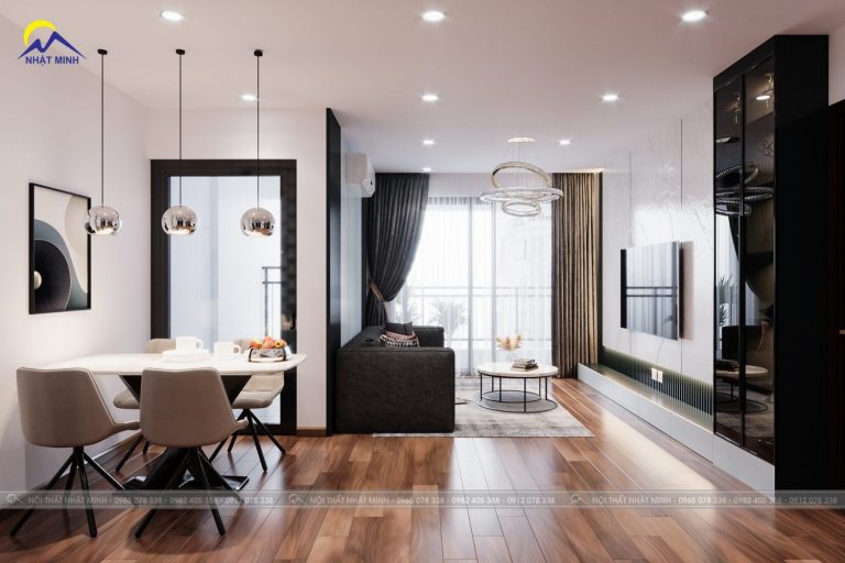 THIẾT KẾ CĂN HỘ 74M2 CHUNG CƯ PARKVIEW - HUYỀN QUANG - TP BẮC NINH